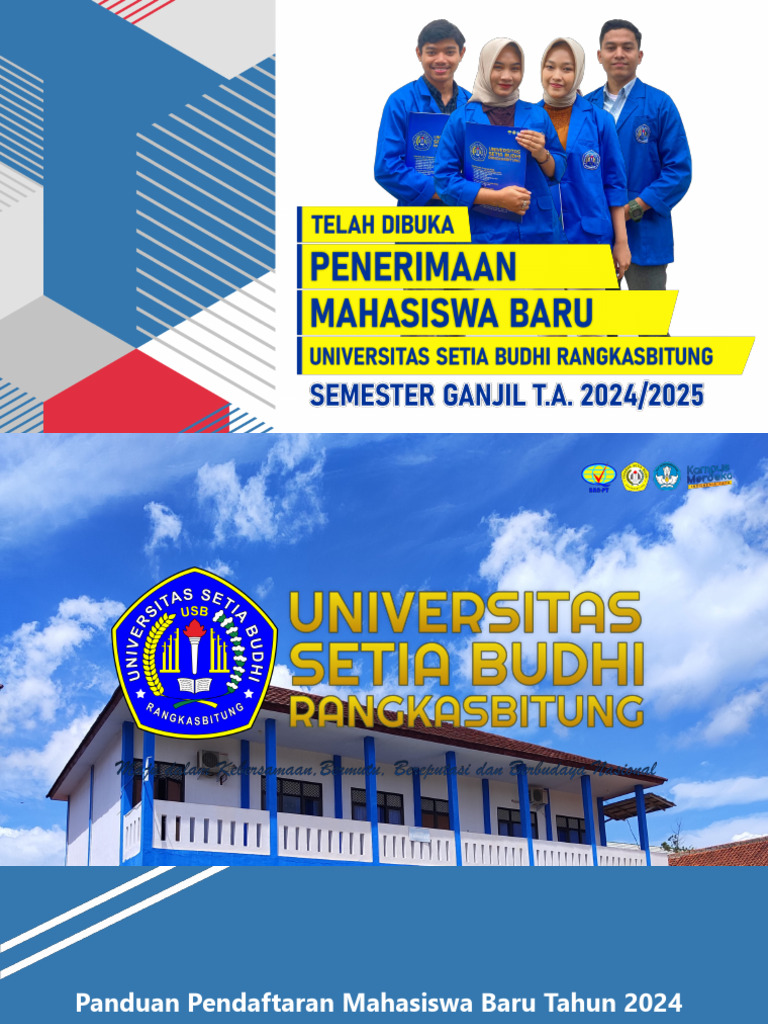 Panduan Pendaftaran PMB 2024 | PDF