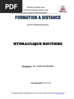 Cours D Hydraulique Routiere | PDF | Sciences et mathématiques