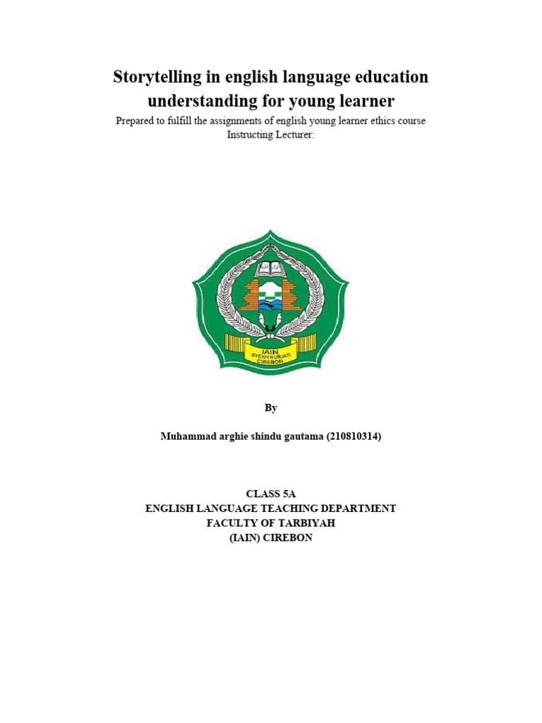 Storytelling understanding for primary student (Autosaved) | PDF | Language Education | Learning