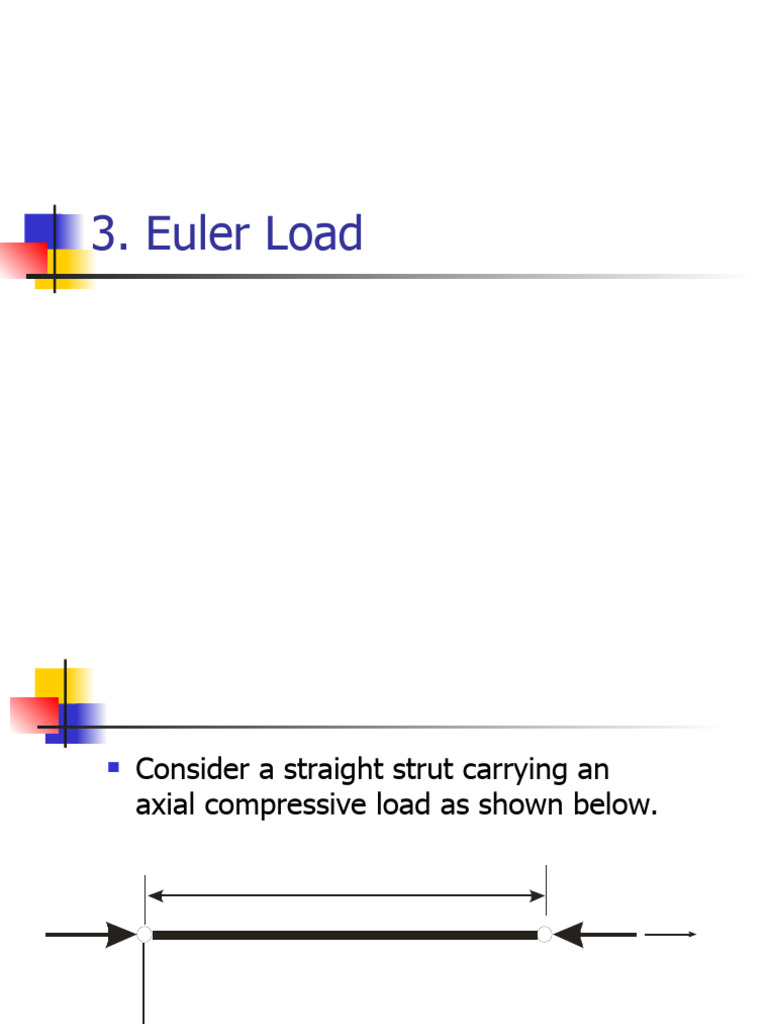 lecture 3 - compression | PDF | Buckling | Column