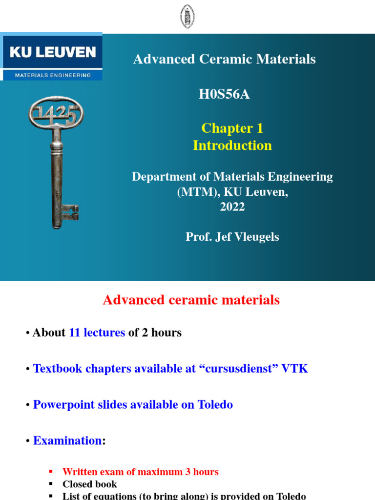 Chapter 1 Introduction | PDF | Ceramics | Composite Material