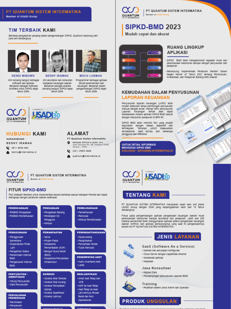 Proposal SIPKD BMD (Benny Irawan) New | PDF