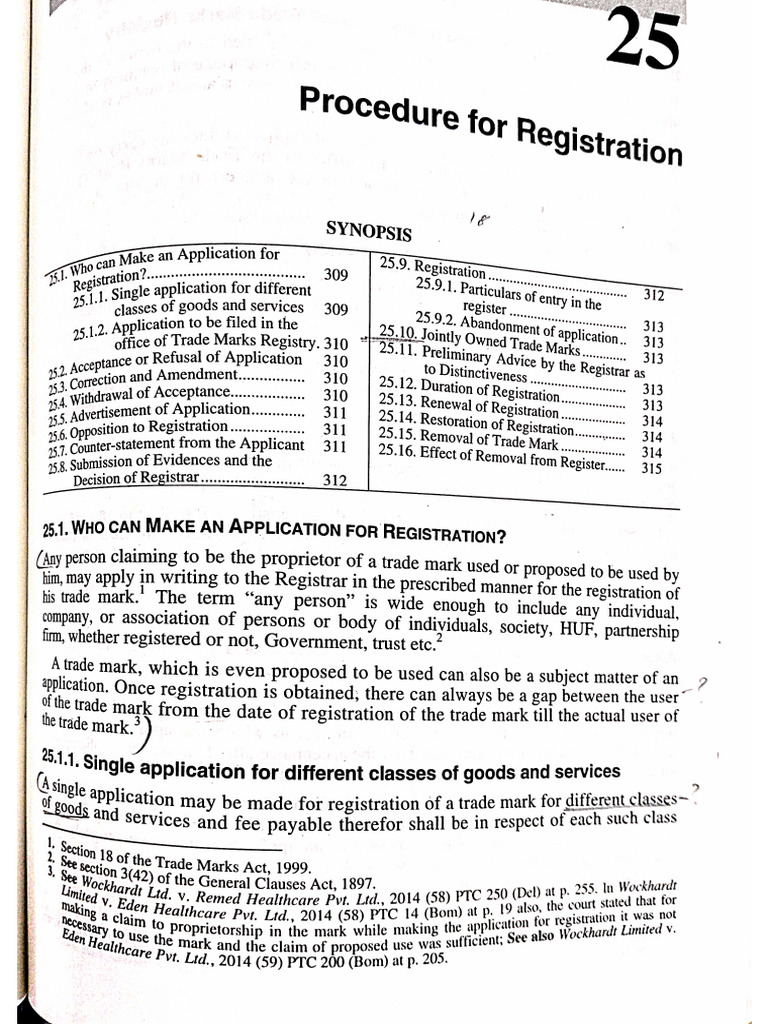 Trademark Procedure For Registeration Dukki | PDF