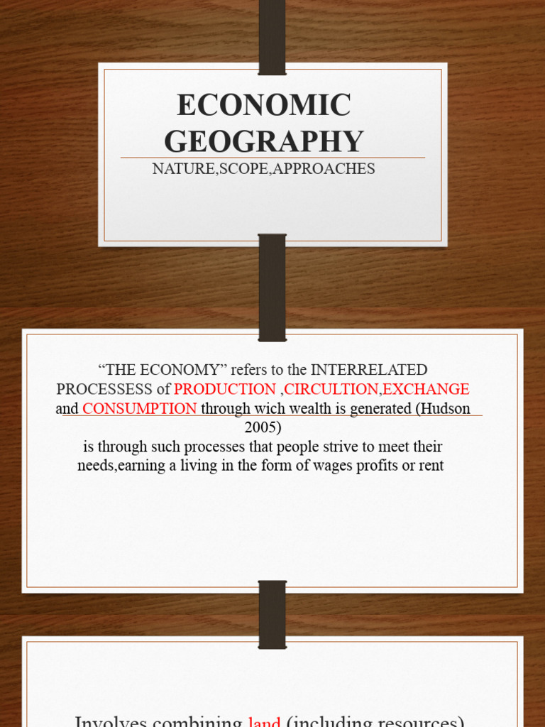 Economic Geography | PDF | Geography | Capitalism