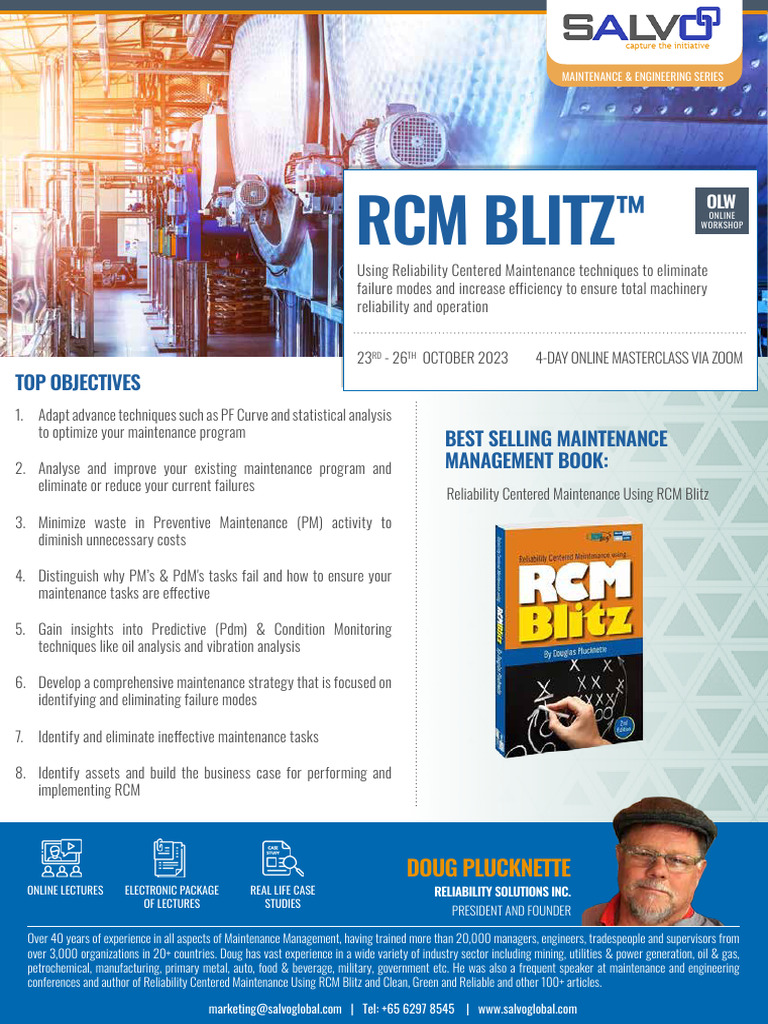 Rcm Train Pdf Reliability Engineering