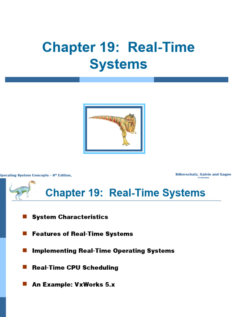 ch19 Real Time Systems | PDF | Operating System | Scheduling (Computing)