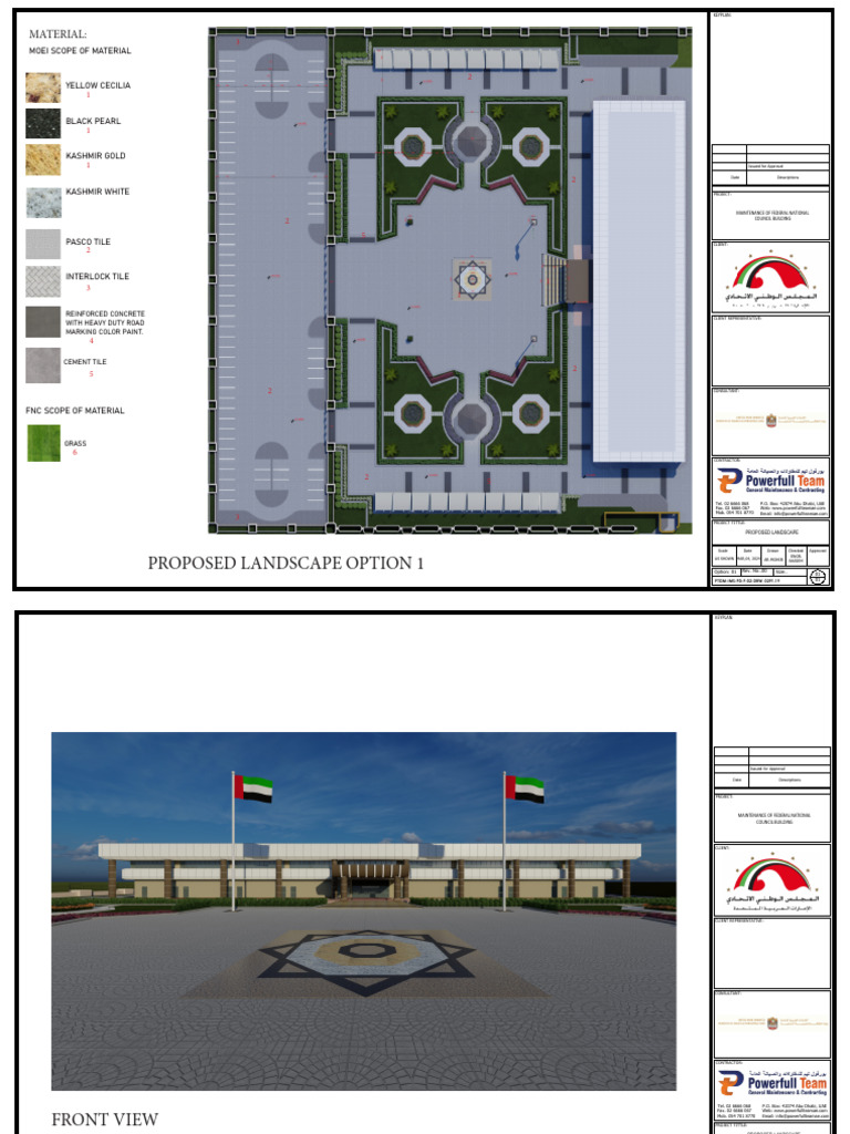 Proposed Landscape Designs Overview | PDF | Building Engineering ...