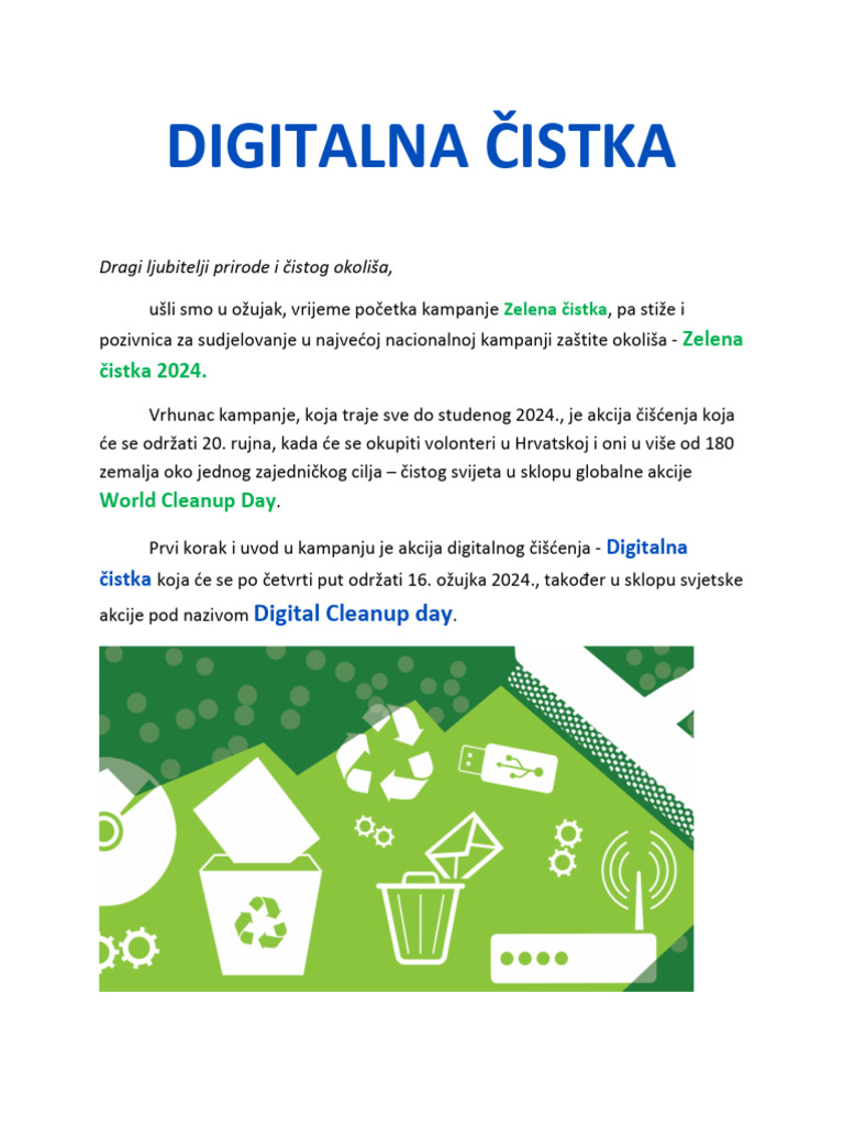 Digitalna Čistka | PDF