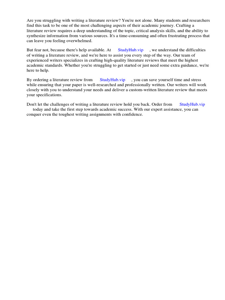 Literature Review Boot Camp Download | PDF | Essays | Experience