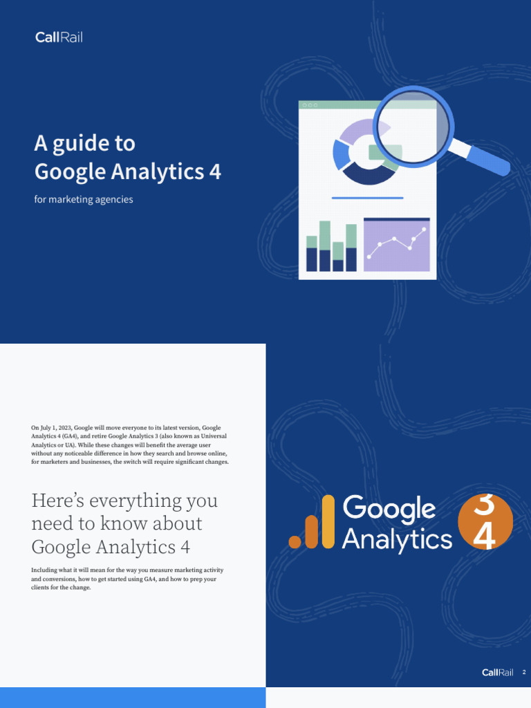 Guide To Google Analytics 4 - CallRail | PDF | Http Cookie | Computing
