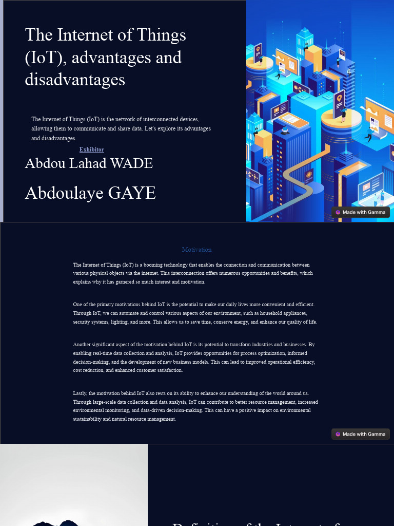 The-Internet-of-Things-IoT-advantages-and-disadvantages(1) | PDF ...