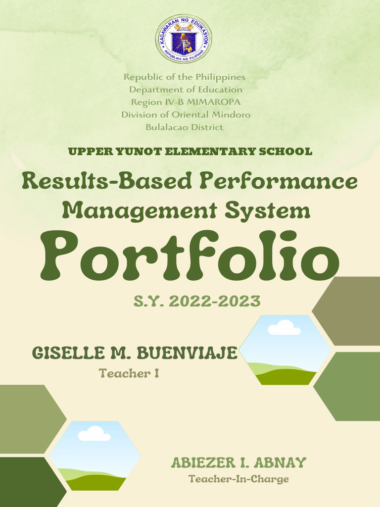Rpms Template 1 Green 3 | PDF | Educational Assessment | Learning