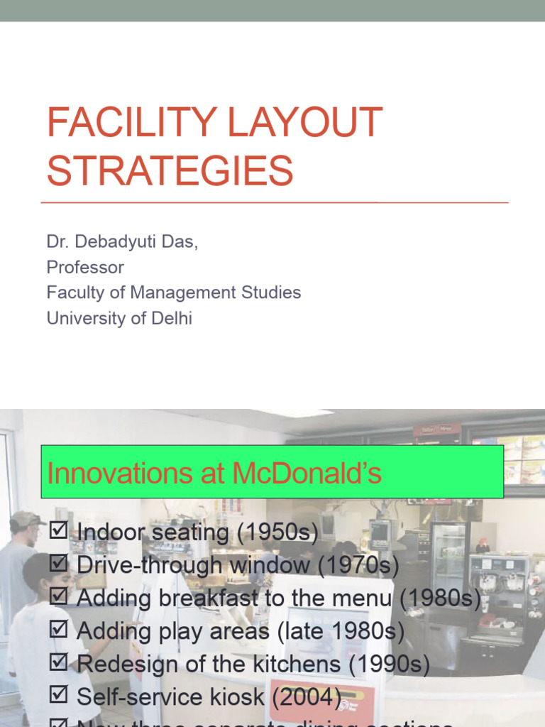 Facility Layout Strategies | PDF | Warehouse | Retail