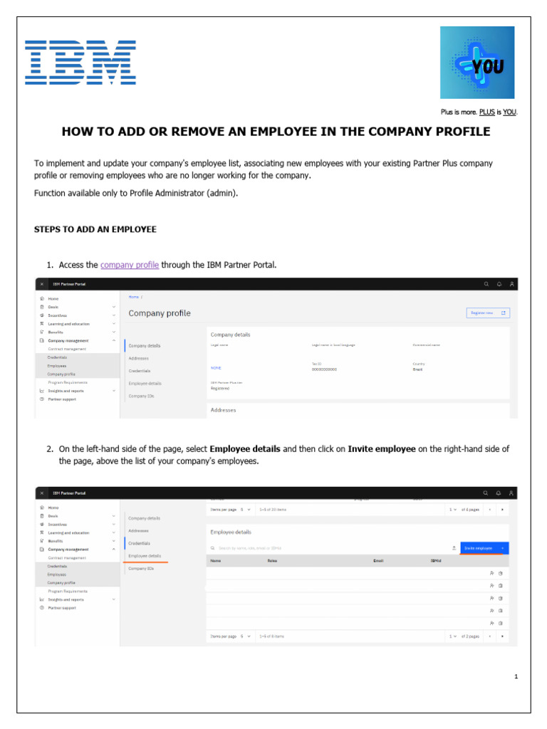 How To Add or Remove An Employee | PDF | Computing | Software