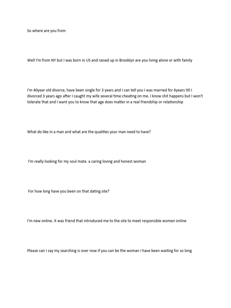 Dating Format | PDF | Love