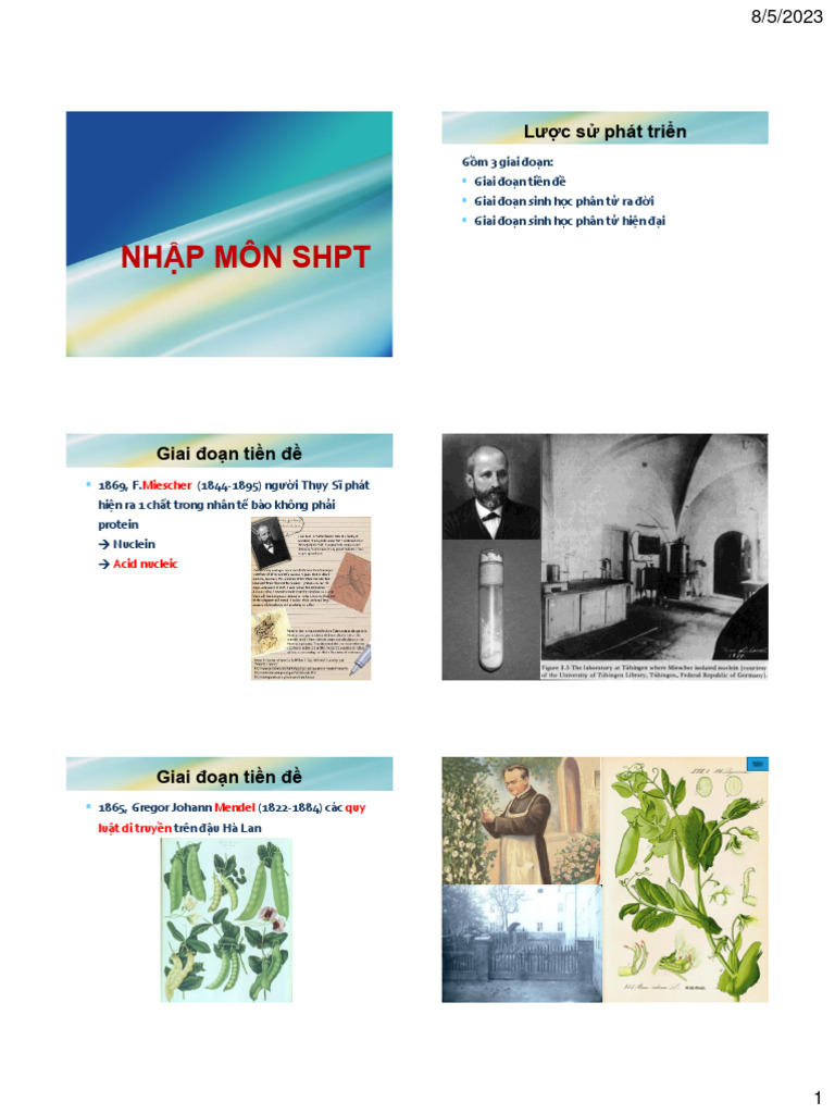 3 - Nhập Môn SHPT | PDF
