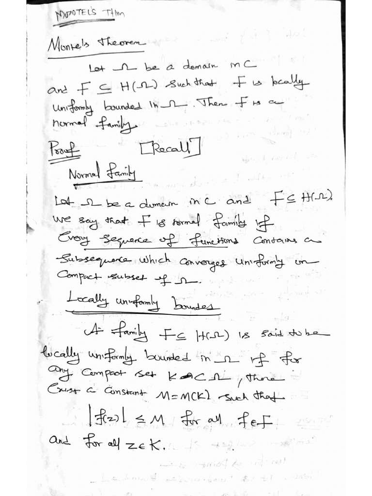 Complex Analysis-Unit-V | PDF