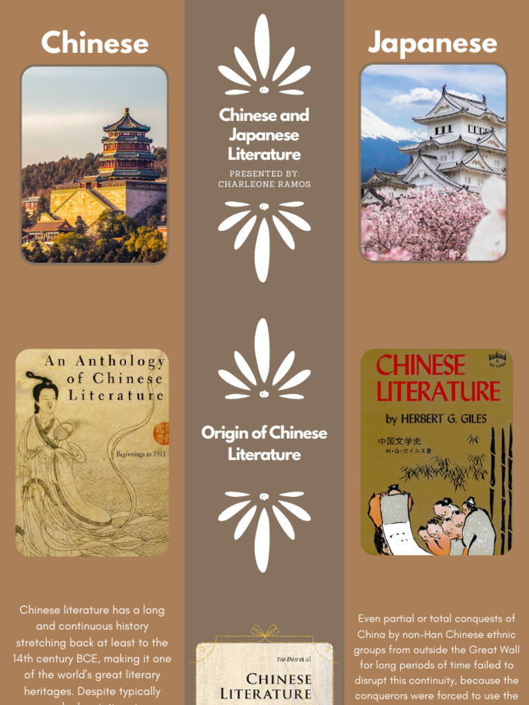 Chinese & Japanese Lit Origins | PDF | The Tale Of Genji | Japan
