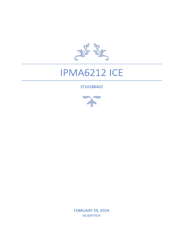 ICE (Unedited) | PDF
