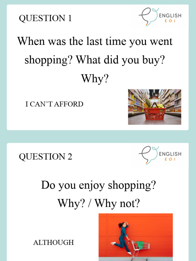 b1 Shopping | PDF