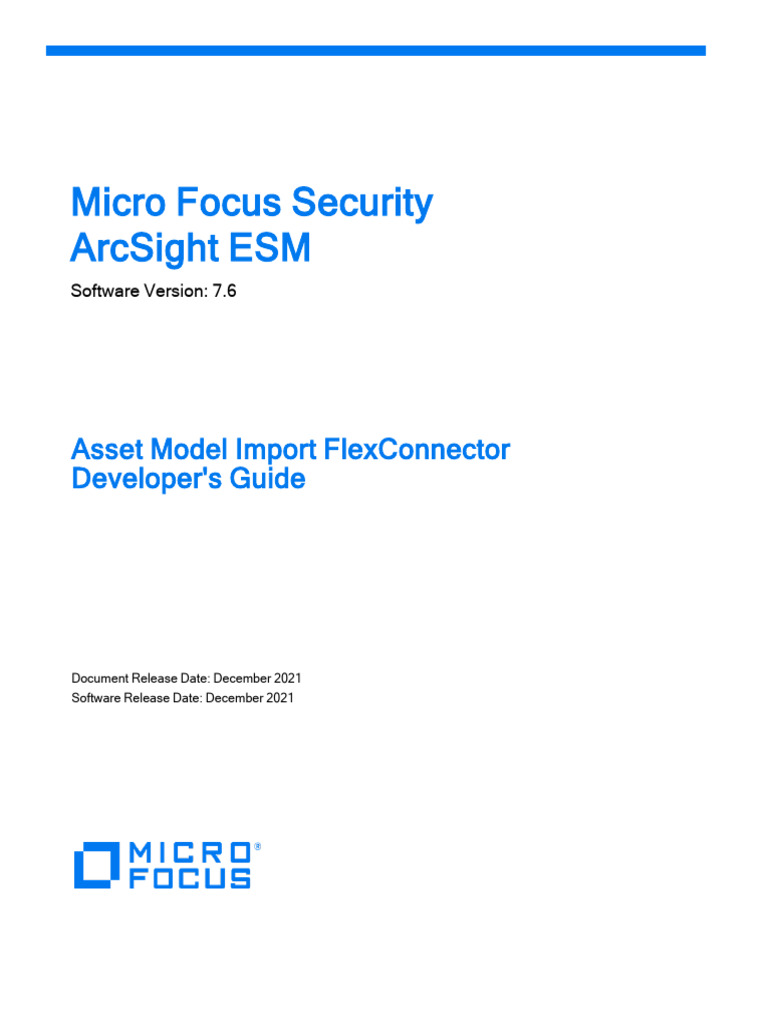 AssetModelImportConn DevGuide | PDF | Installation (Computer Programs) | Computer File