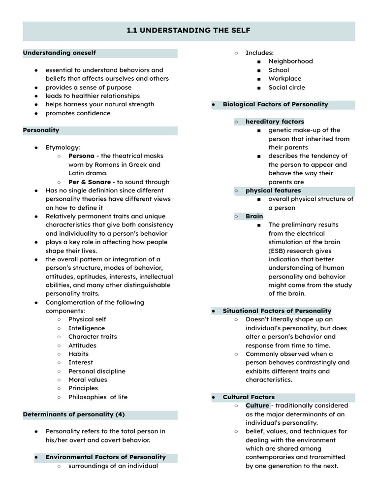 Uts Reviewer | PDF | Extraversion And Introversion | Experience