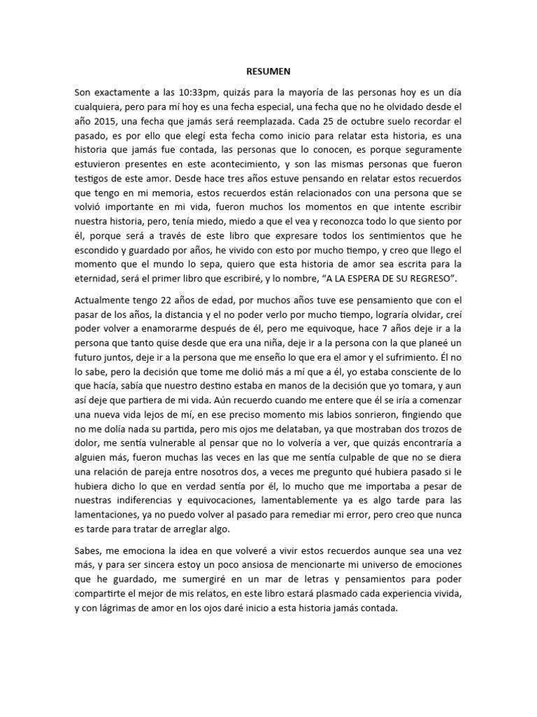 Recuerdos de un Amor Perdido | PDF | Amor