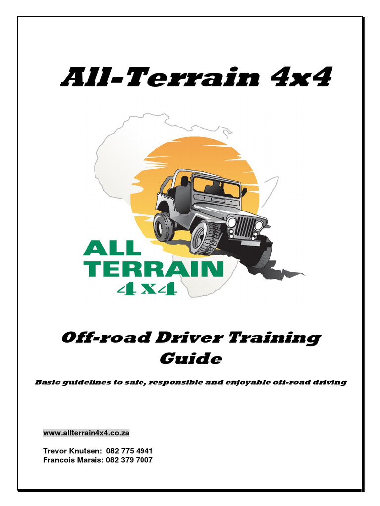 Offroad Training Guide 2020 | Download Free PDF | Manual Transmission | Four Wheel Drive