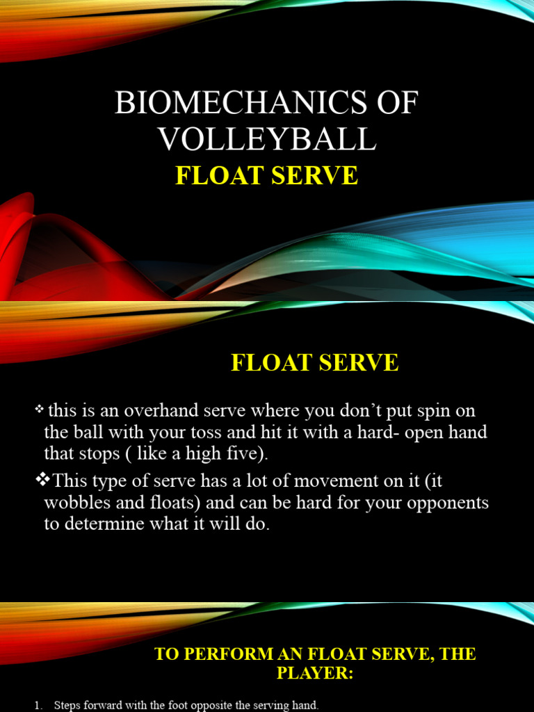 Bio-Mechanics of Volleyball | Download Free PDF | Volleyball | Mechanics