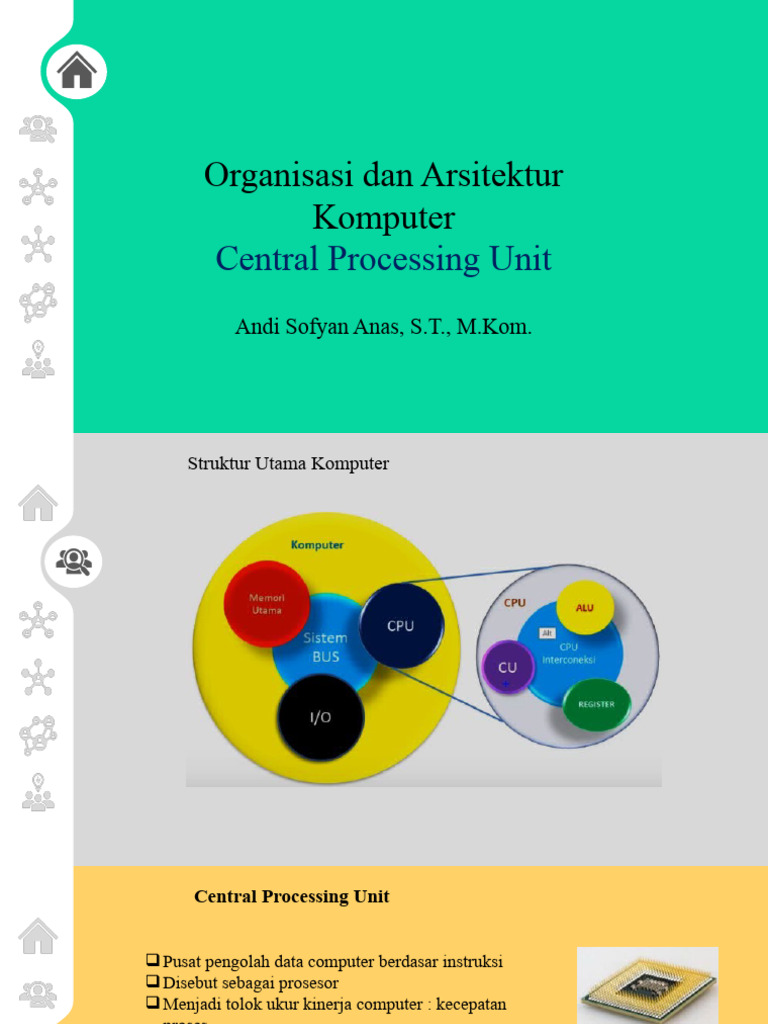 Pert. 3 Arsitektur Sistem Komputer | PDF