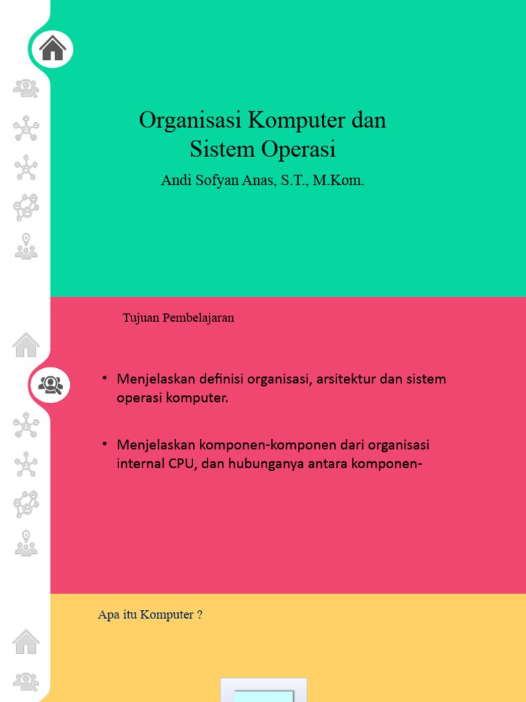 Pert.2 Konsep Dasar Siskom Dan SO | PDF