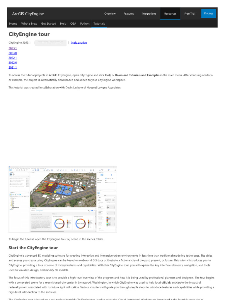 ArcGIS CityEngine | PDF