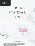 Threads Unc, Unf, Unef | PDF | Crafts | Joining