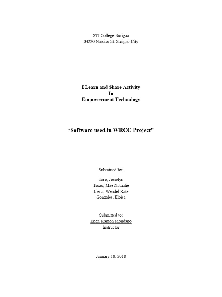 Ils Empotech Softwares | PDF | Word Press | Software Engineering