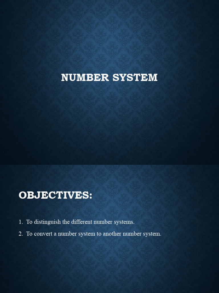 Number System Conversion | PDF | Theory Of Computation | Naming Conventions