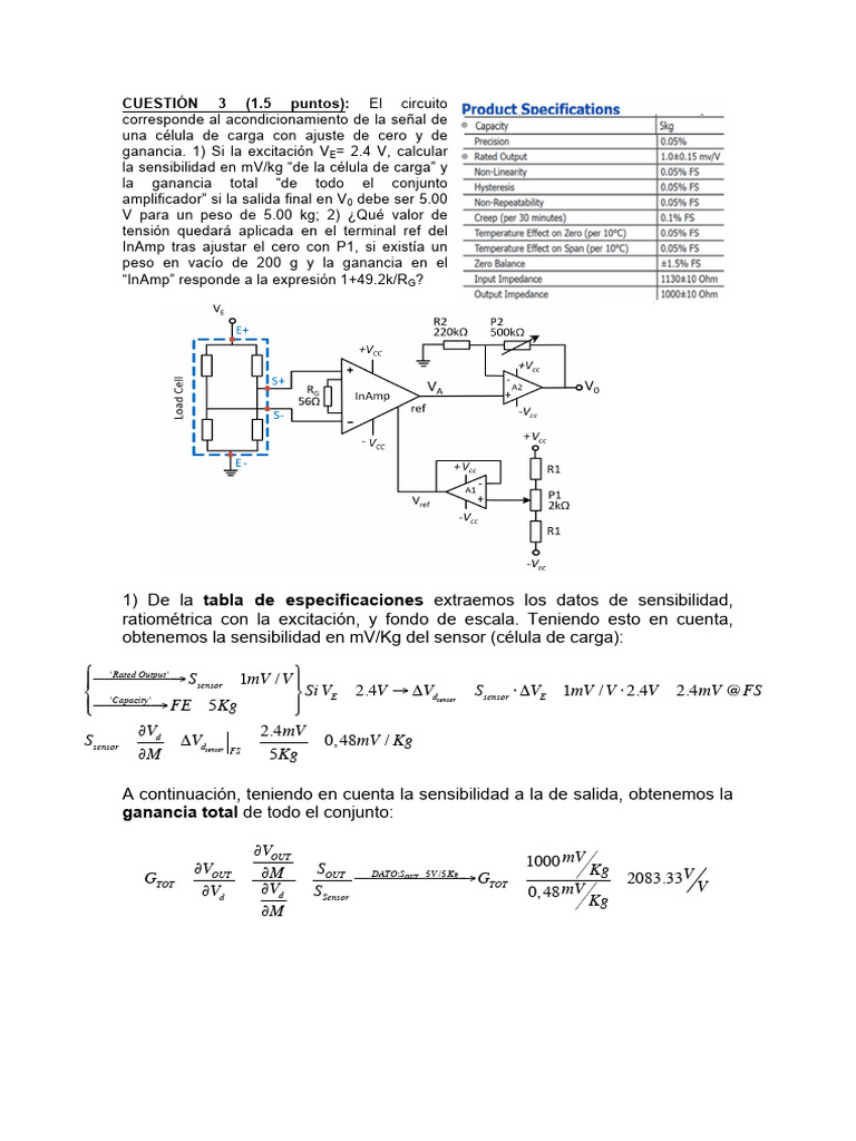 C3 Solucion | Descargar gratis PDF | Ingenieria Eléctrica | Ingeniería ...
