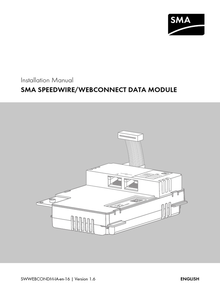 SMA Speed Wire WEB Connect Module | PDF | Router (Computing ...