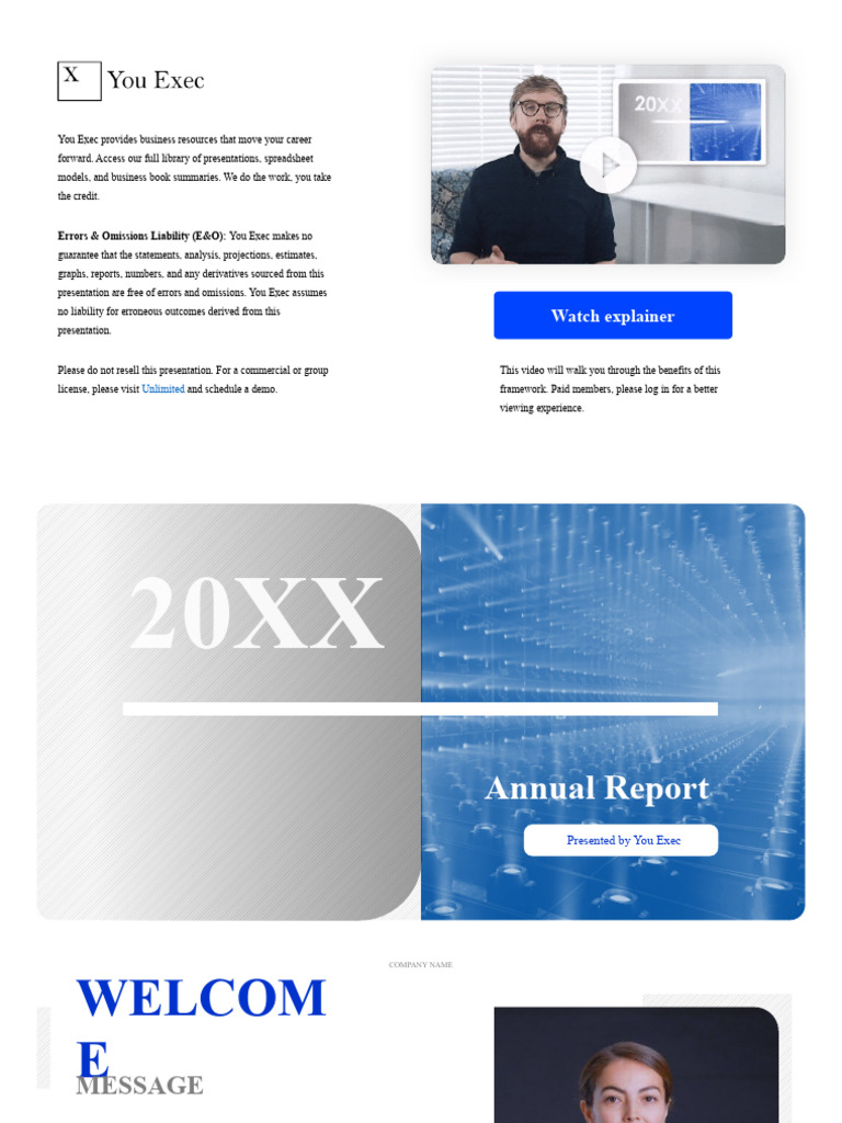 You Exec - Annual Report Part3 Complete | PDF | Financial Economics ...