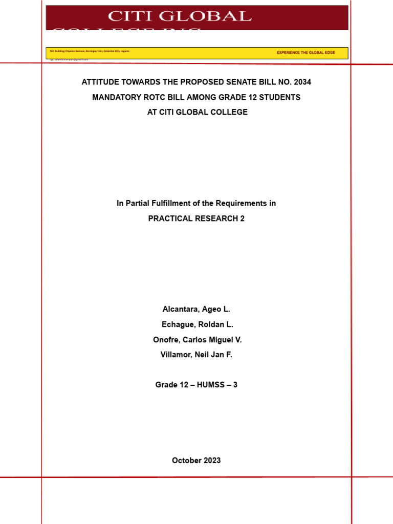 Group 7 HUMSS 12 3 Chapter 1 5 | PDF
