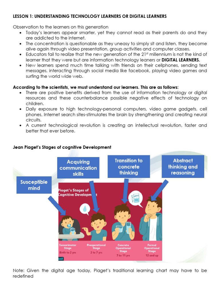 LESSON1-4-edtech | PDF | Learning | Educational Technology