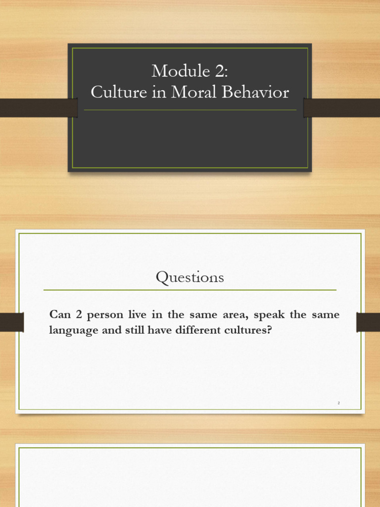 LESSON-2-3 | PDF | Morality | Liberal Arts Education