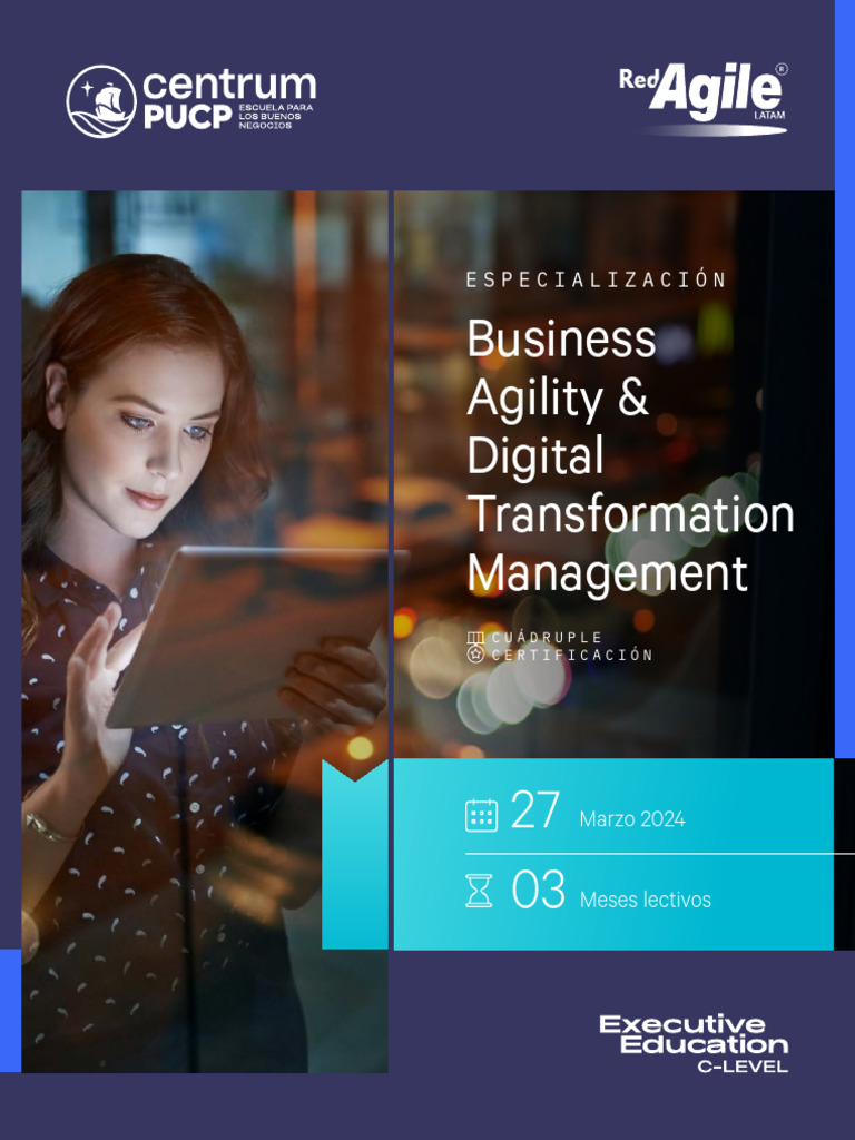 Brochure Especializacion Business Agility Digital Transformation ...