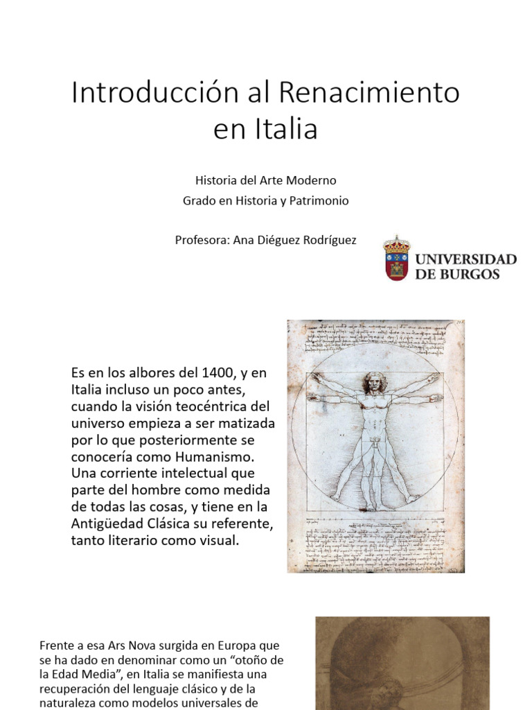 Introduccià N Renacimiento Italia | PDF | Renacimiento | Leonardo Da Vinci Introduccià N Renacimiento Italia | PDF | Renacimiento | Leonardo Da Vinci