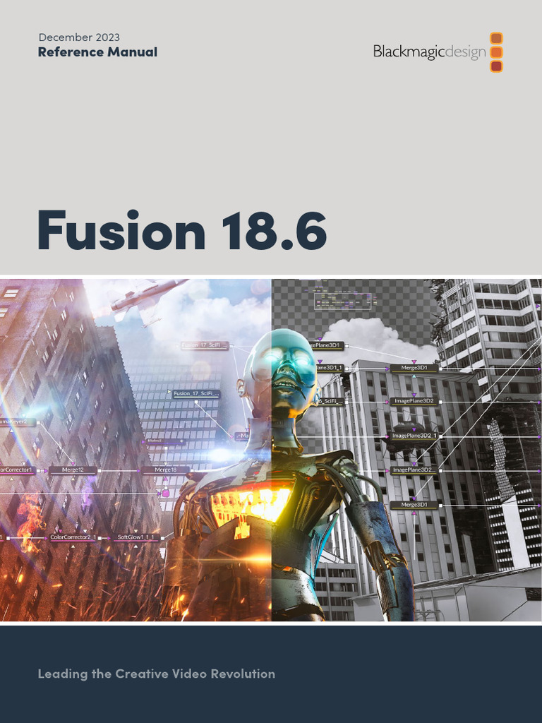 Fusion18 Manual | PDF | 3 D Computer Graphics | Computer Graphics