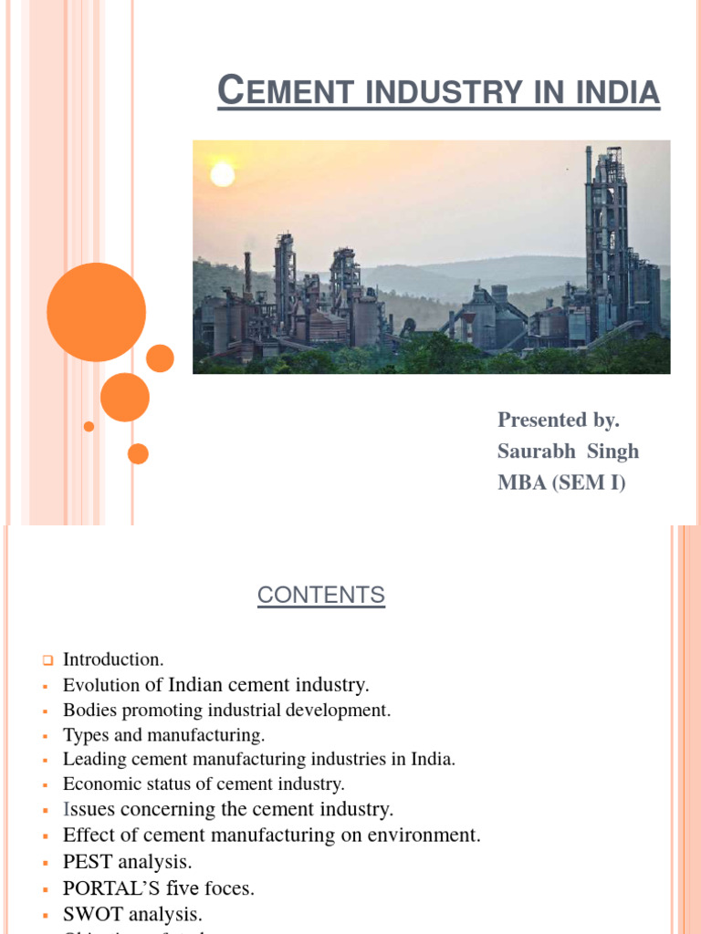 Overview of India's Cement Industry | PDF | Cement | Economies