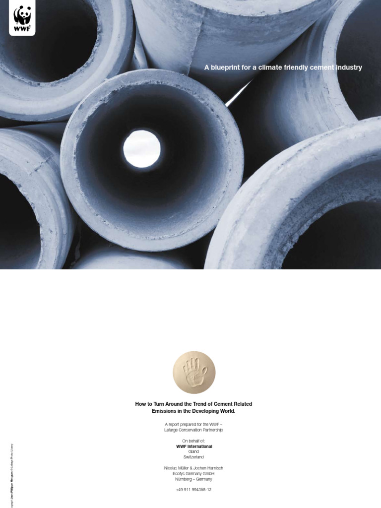 A Blueprint for a Climate Friendly Cement Industry | PDF | Cement ...