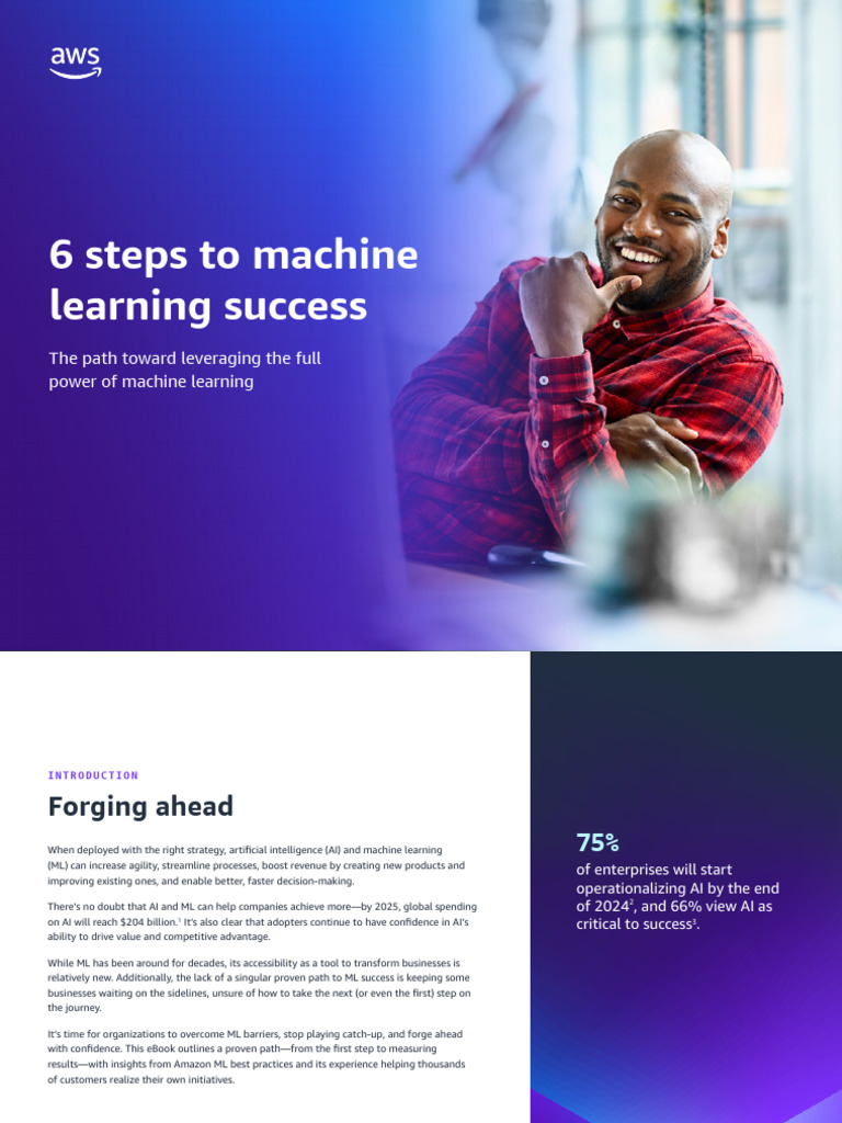6 Steps To Machine Learning Success | PDF | Machine Learning ...