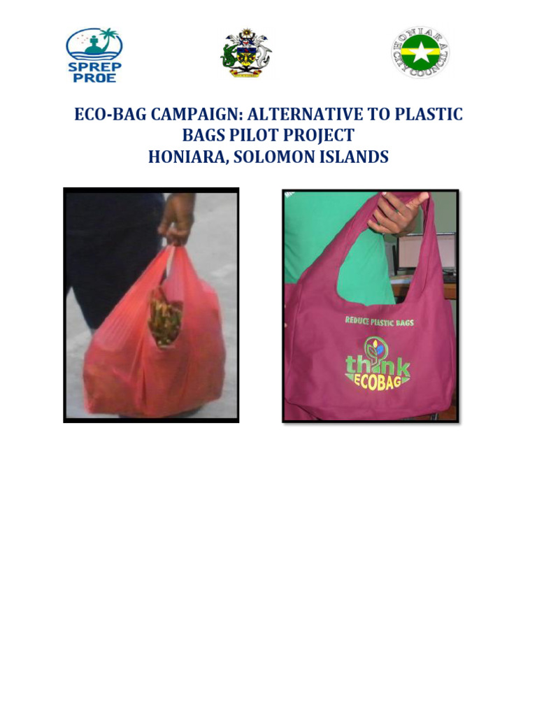 Eco-Bag Campaign in Honiara, Solomon Islands | PDF | Waste Management | Waste