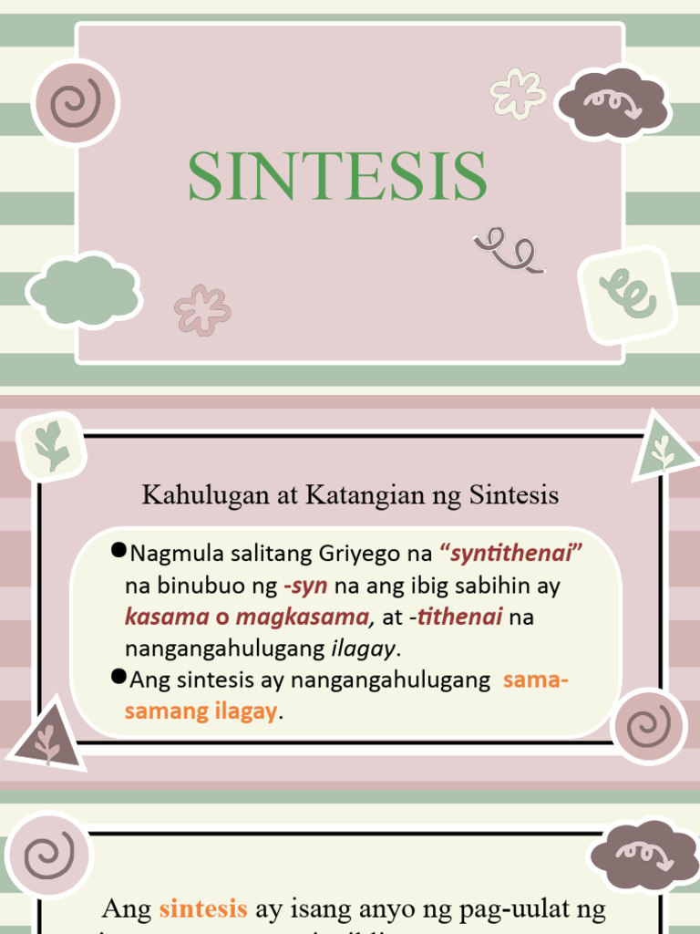 5 - Sintesis | PDF