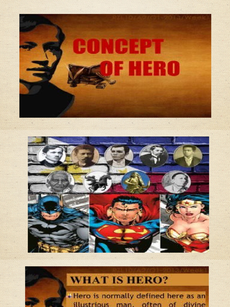Concept of a Hero | PDF